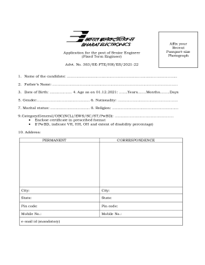 Fillable Online Application Form ES FIXED TERM ENGINEER.docx Fax Email ...