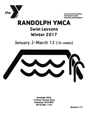 Fillable Online Randolph YMCA Sharks Swim Team Home - TeamUnify Fax Email Print - pdfFiller