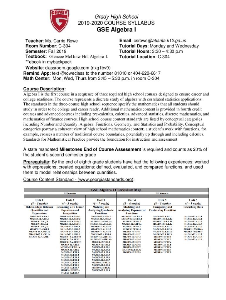 Fillable Online Public School - Georgia Department of Education Fax ...