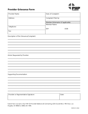 Fillable Online MEMBER APPEAL/COMPLAINT FORM - Independent Health Fax Email Print - pdfFiller