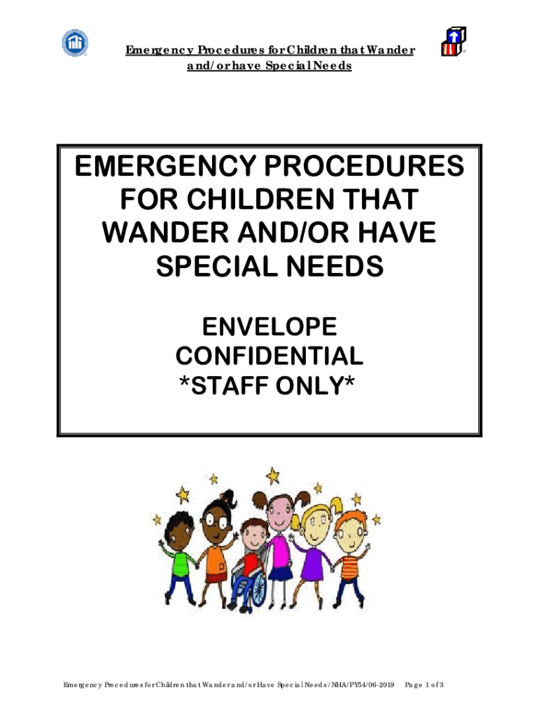 Fillable Online Sample Emergency Procedures - State of Michigan Fax ...