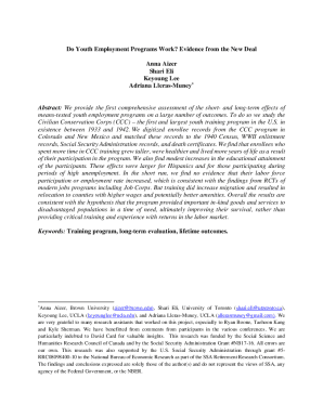 Fillable Online economics ucr Anna Aizer Brown UniversityDepartment of ...