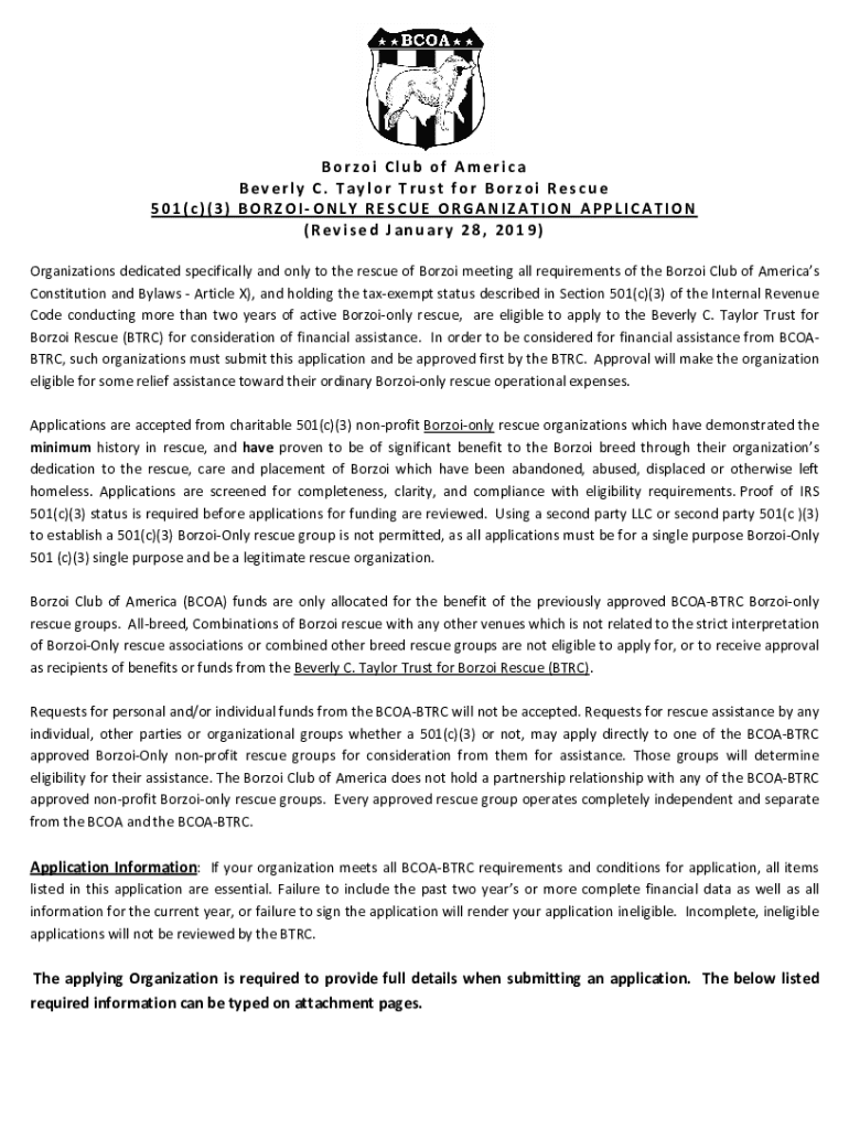 Fillable Online BTRC-Application-For-New-Rescue-Groups.pdf Fax Email ...