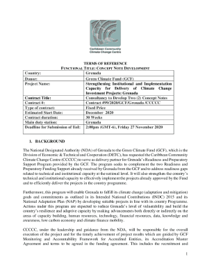 Fillable Online Annex (A) ToR - Service Contract Fax Email Print ...