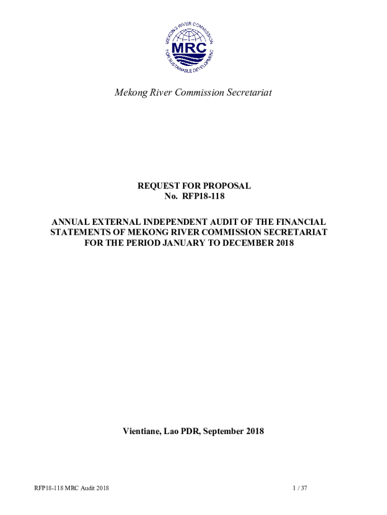 Fillable Online Lao PDR - Financial Statements - Mekong River ...