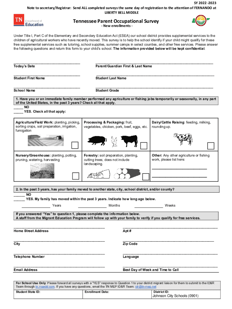 Fillable Online MEP Occupational Survey Fax Email Print - pdfFiller