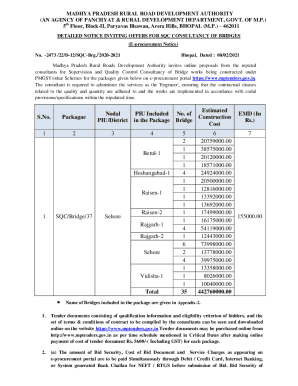 Fillable Online SQC-Bridge-NIT-2473 Fax Email Print - pdfFiller