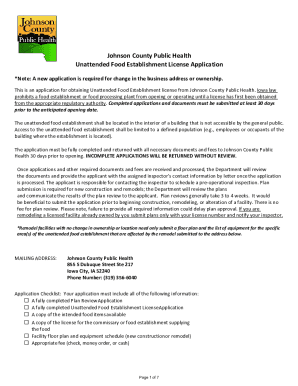 Fillable Online Unattended Food Establishment License Application.pdf ...