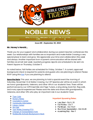 Fillable Online Noble News 2223-9 Fax Email Print - pdfFiller