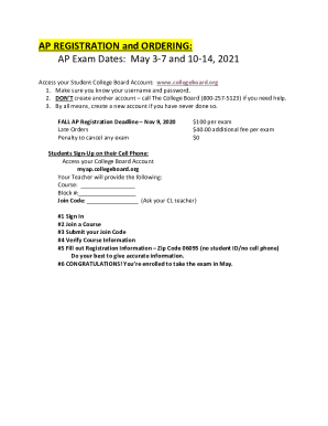 Fillable Online Access and Initial Setup in AP Registration and Ordering Fax Email Print - pdfFiller