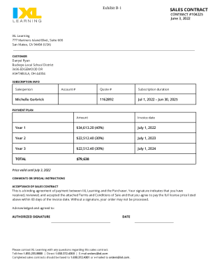 Fillable Online Exhibit B1 Sample Clauses - Law Insider Fax Email Print ...