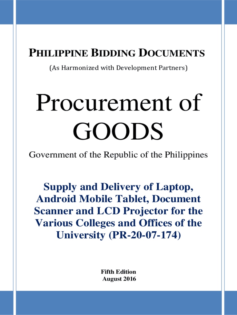 Fillable Online Procurement of Laptops - DOH Fax Email Print - pdfFiller
