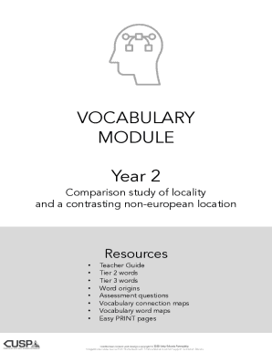 Fillable Online Tier two vocabulary for primary teachersthe 3-4-5 list ...