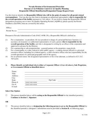 Fillable Online ndep nv Air Pollution State Resource Locator - Nevada ...