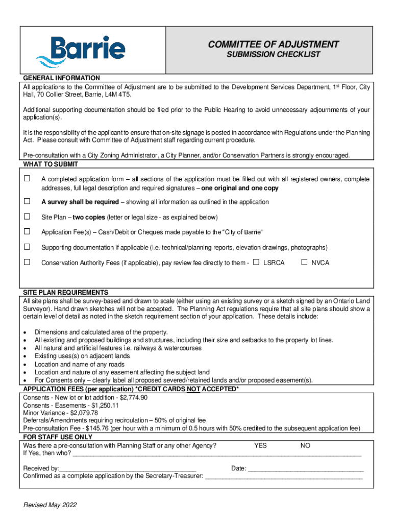 Fillable Online Application-Form-AND-Checklist-Consent.pdf - City of Barrie Fax Email Print ...