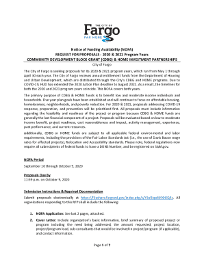 Fillable Online Notice of Funding Availability & Request for Proposals FY23-24 Fax Email Print ...