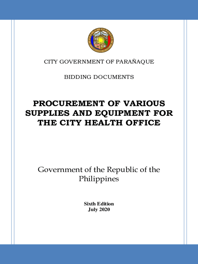 Fillable Online Procurement - drpjgmrmc.doh.gov... Fax Email Print ...