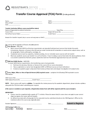 Fillable Online Transcript Evaluation ArchivesRegistration and Records ...