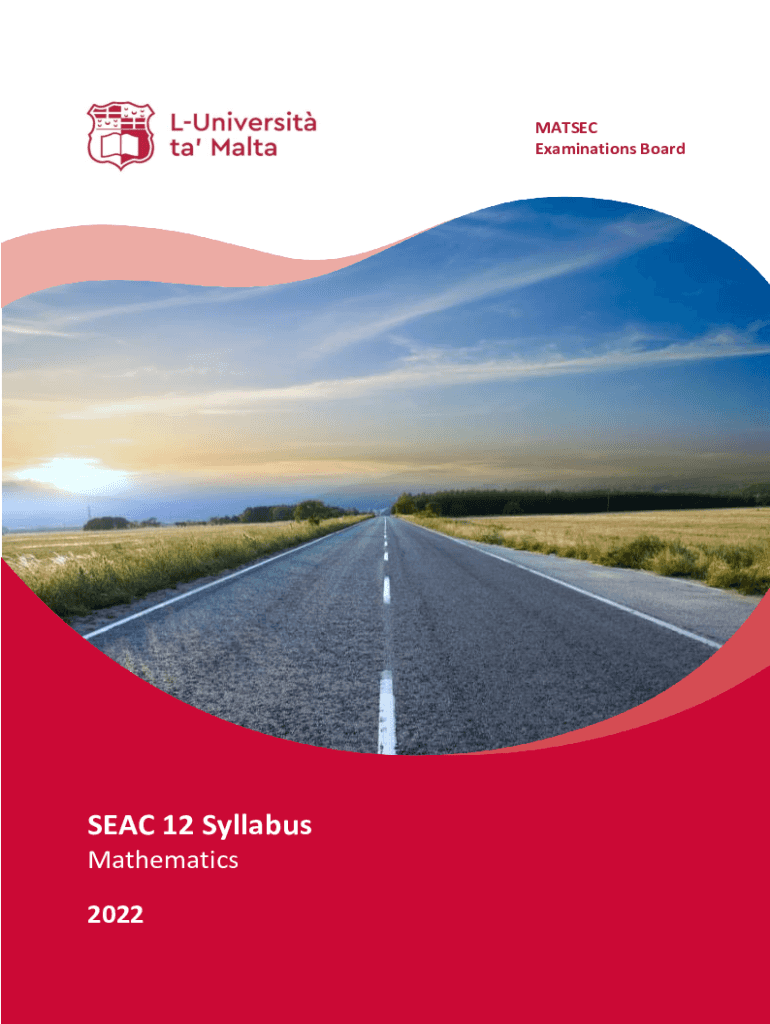 Syllabus Matsec - Fill Online, Printable, Fillable, Blank | pdfFiller