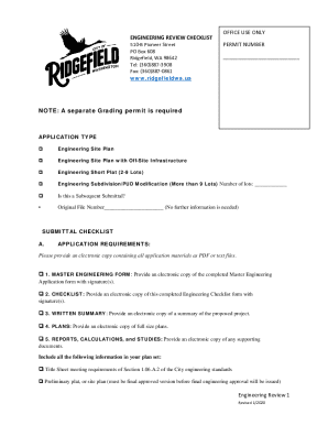 Fillable Online Grading 1 GRADING CHECKLIST 510-B Pioneer Street/PO ... Fax Email Print - pdfFiller