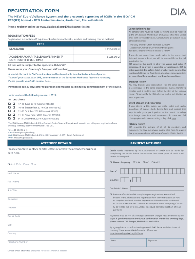 Fillable Online Launch of the new EudraVigilance system - HBW Insight Fax Email Print - pdfFiller