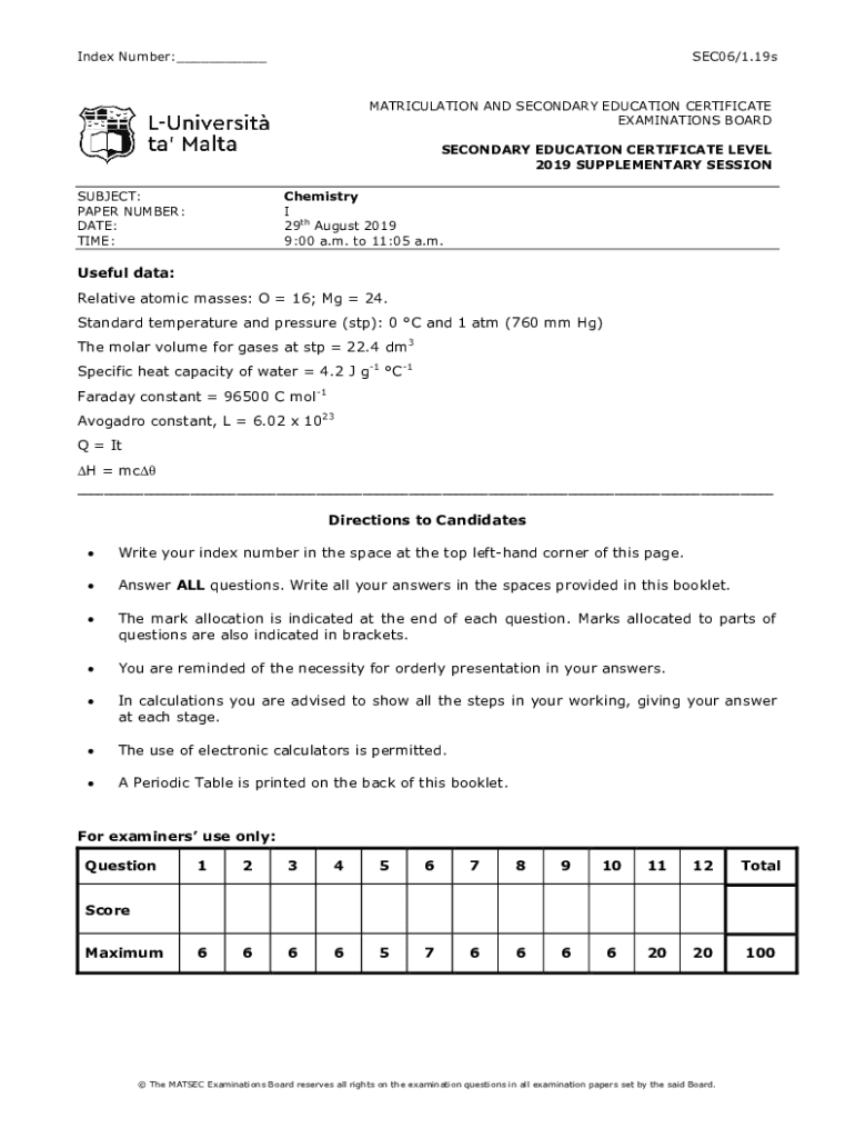 Fillable Online Frequently Asked Questions Where can I find the MATSEC ...