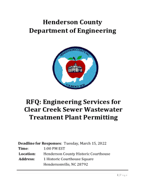 Fillable Online County hires engineer to guide sewer plant permit ...