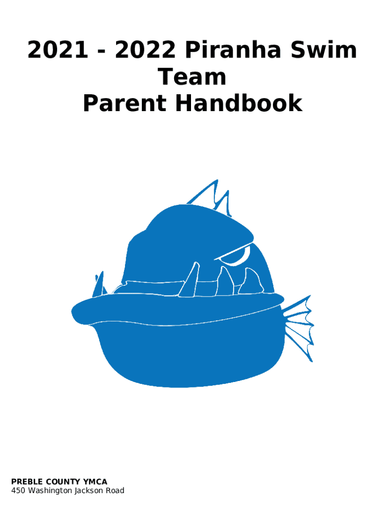 Pool full of Piranhas: Pike County YMCA swim team ... Doc Template | pdfFiller