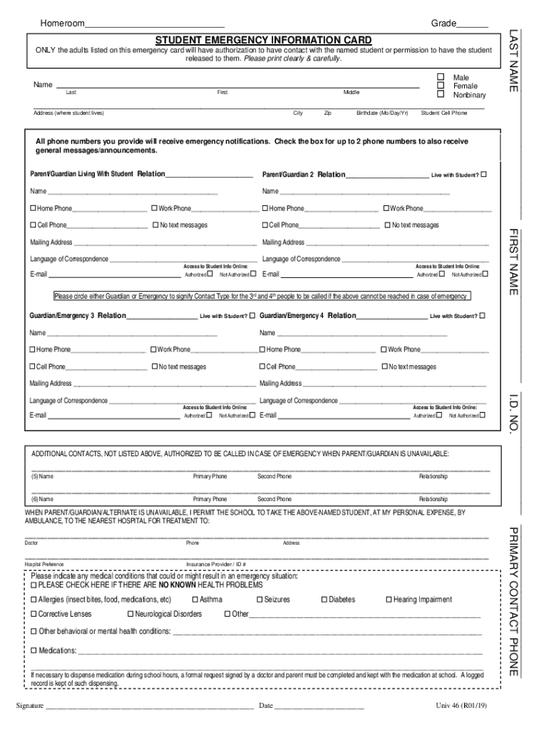 Fillable Online Homeroom... Fax Email Print - pdfFiller
