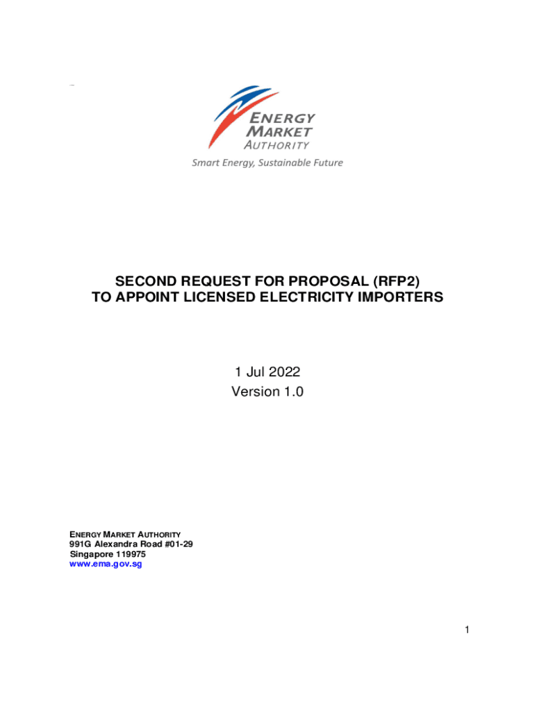 Fillable Online first request for proposal (rfp1) to appoint licensed ...