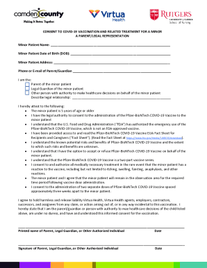 Fillable Online You Must Provide Patients with Vaccine Information ... Fax Email Print - pdfFiller