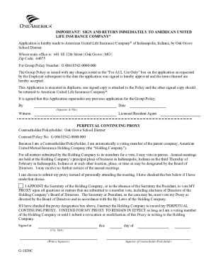 Fillable Online IMPORTANT! SIGN AND RETURN IMMEDIATELY TO AMERICAN ...