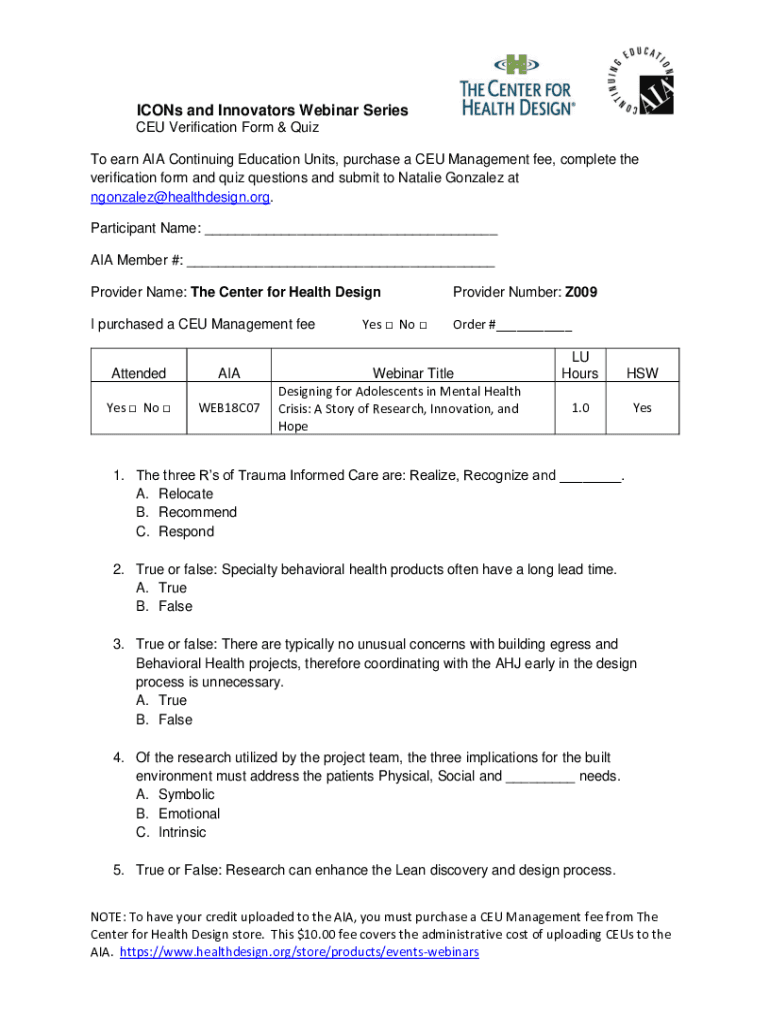 Fillable Online verification form and quiz questions and submit to Natalie Gonzalez at Fax Email ...