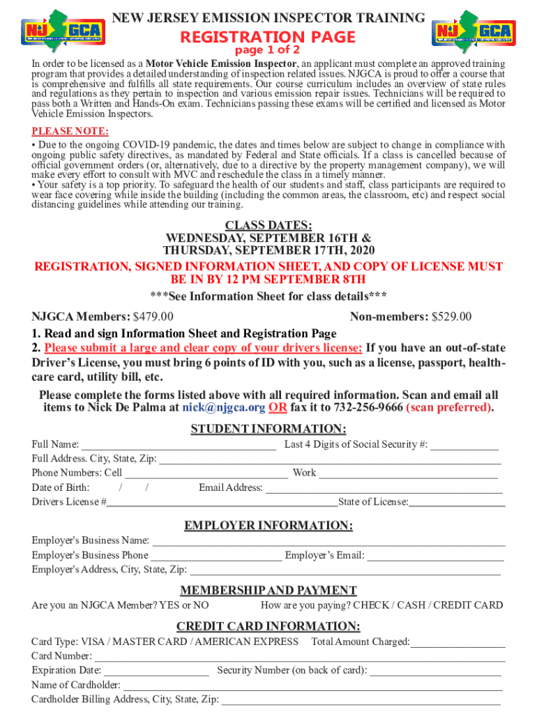 Fillable Online Private Inspection Facility and Inspector Licensing ...