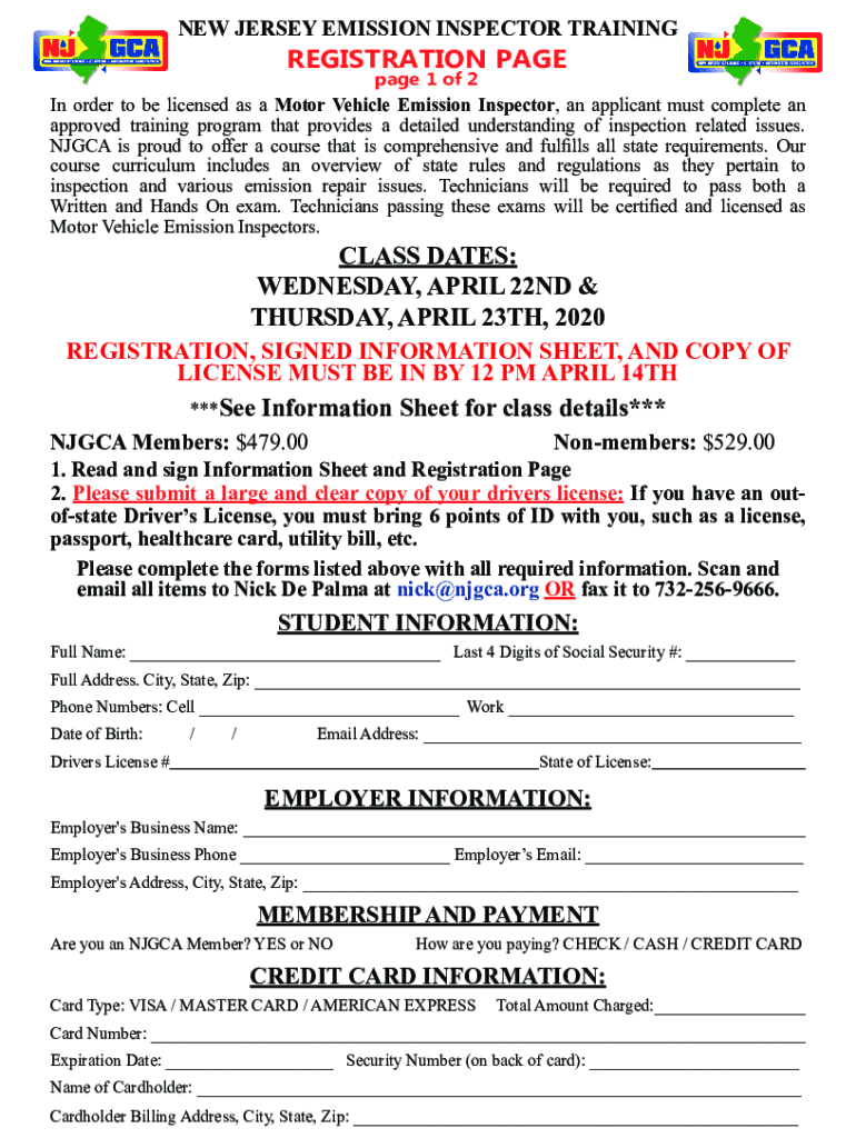 Fillable Online How to become a certified motor vehicle inspector Fax ...