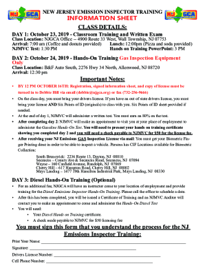 Fillable Online New jersey motor vehicle inspection stations - Torre ...