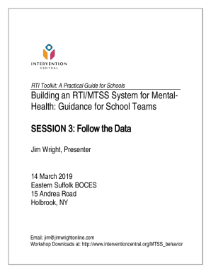 Fillable Online Building an RTI/MTSS System for Mental- Health Fax ...