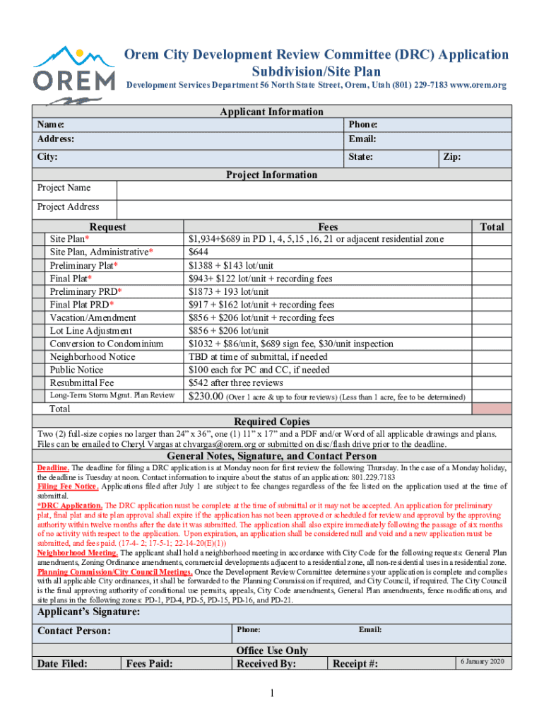 Fillable Online Site Plan* Fax Email Print - pdfFiller