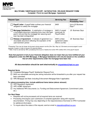 Fillable Online multifamily mortgage payoff / satisfaction / release ...