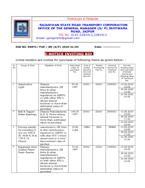 Fillable Online Rajasthan Transport Department Fax Email Print - pdfFiller