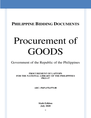 Fillable Online PROCUREMENT OF LAPTOPS Fax Email Print - pdfFiller