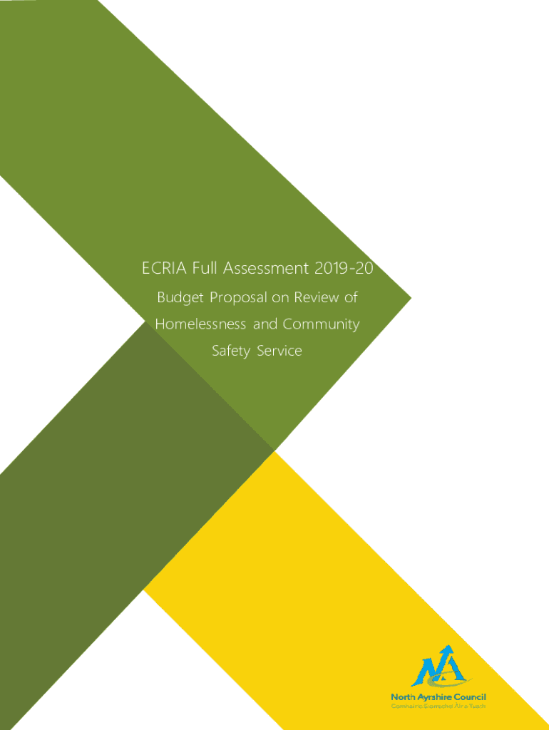 Fillable Online Review of community safety - full assessment online ...