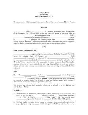 Fillable Online Agreement) executed on this(Date) day of(M Fax Email ...