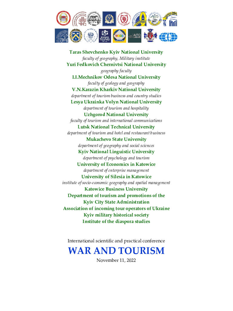 Fillable Online Department of Geography, Taras Shevchenko National ...