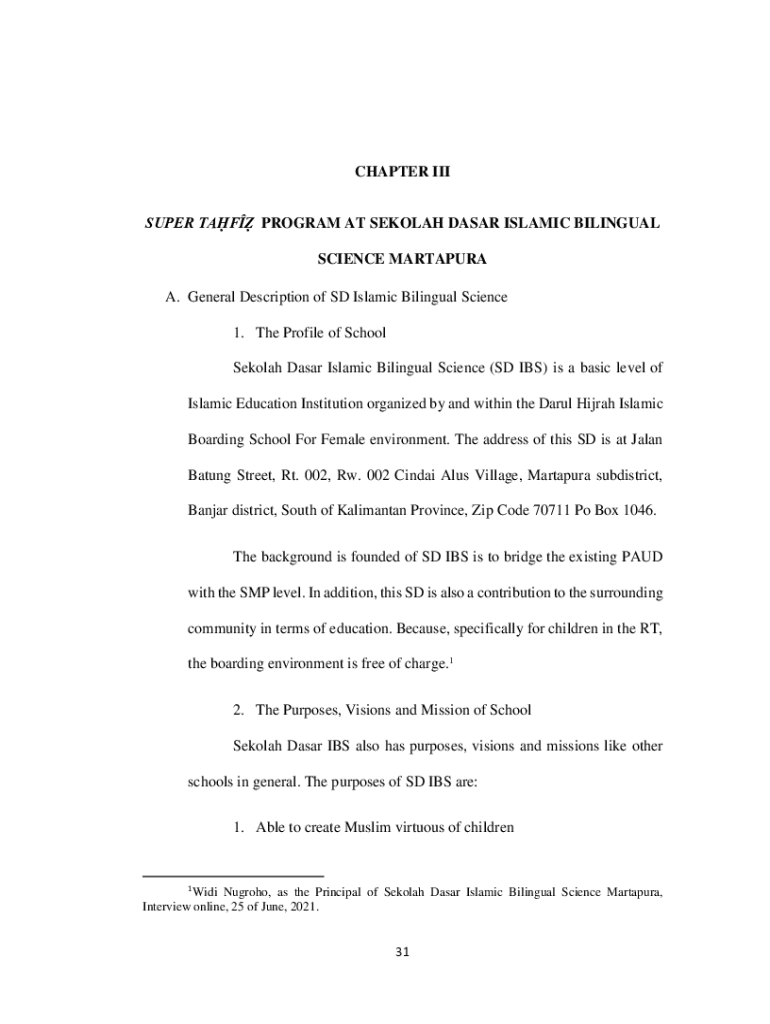 Fillable Online MEMORIZING THE QUR'AN WITH SUPER TAF METHOD ... Fax ...