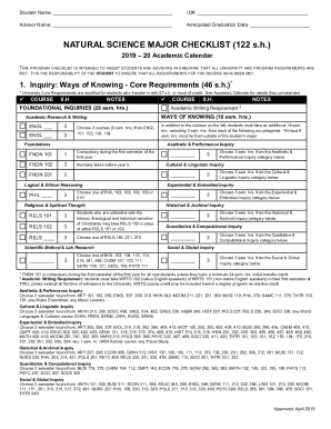 Fillable Online 2019-20 Academic Calendar by Trinity Western University ...