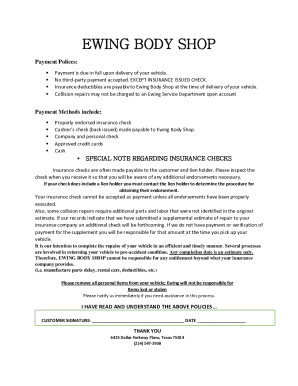 Fillable Online Do I Pay My Deductible to the Body Shop? - WalletHub ...