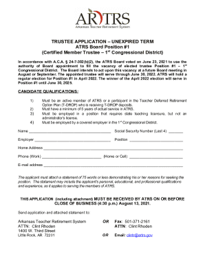 Fillable Online JISD Application For Appointment to the Board of ...