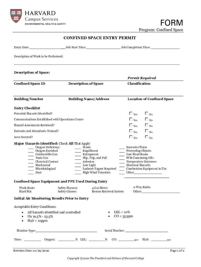 Fillable Online Safety Rule book: Confined Spaces - GOV.UK Fax Email Print - pdfFiller