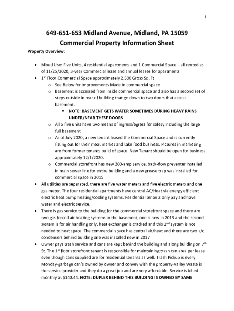 Fillable Online Pros and Cons of Mixed-Use Commercial Property Fax Email Print - pdfFiller